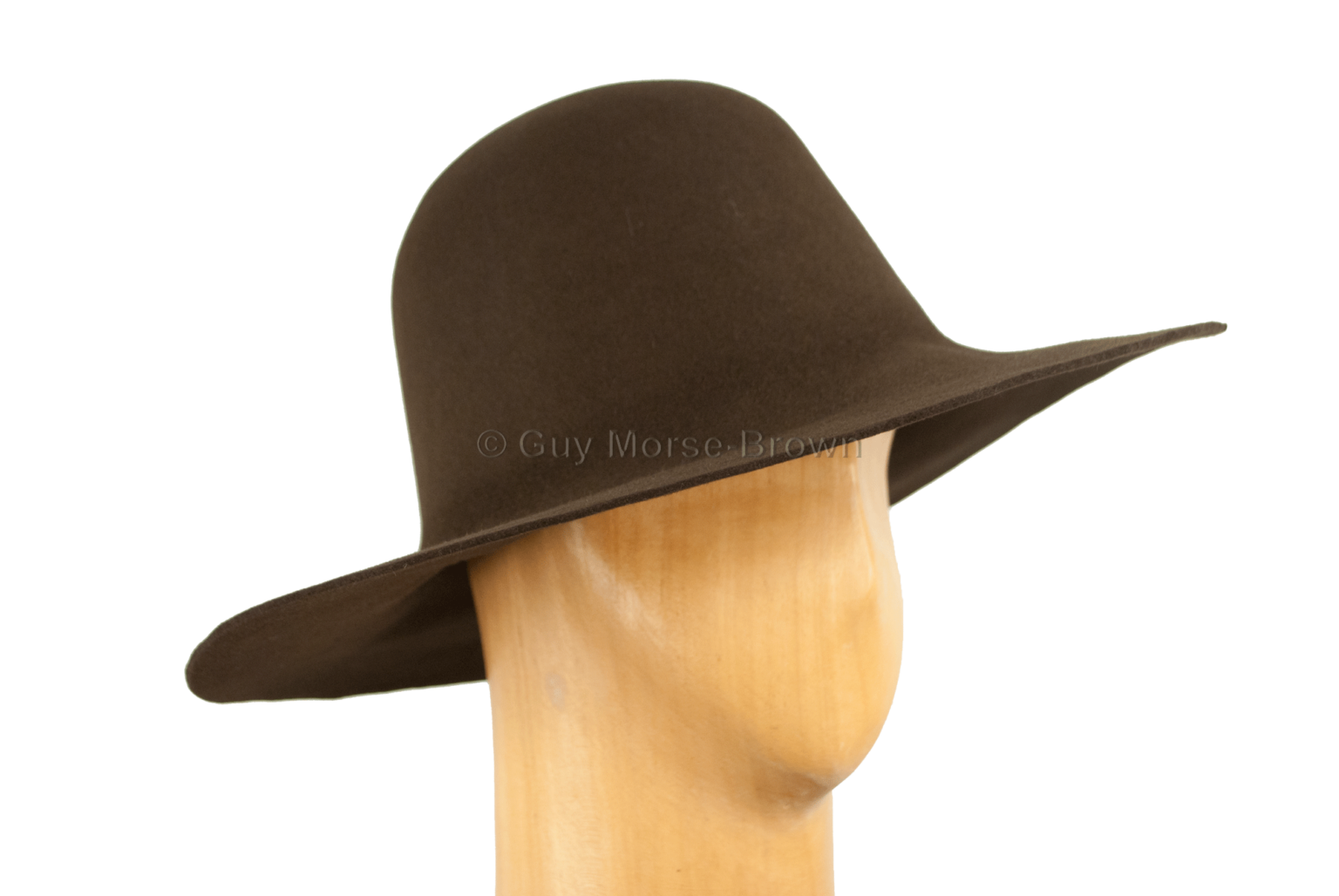 Men’s Fur Felt Hat Bodies – 86mm width - Guy Morse-Brown Hat Blocks